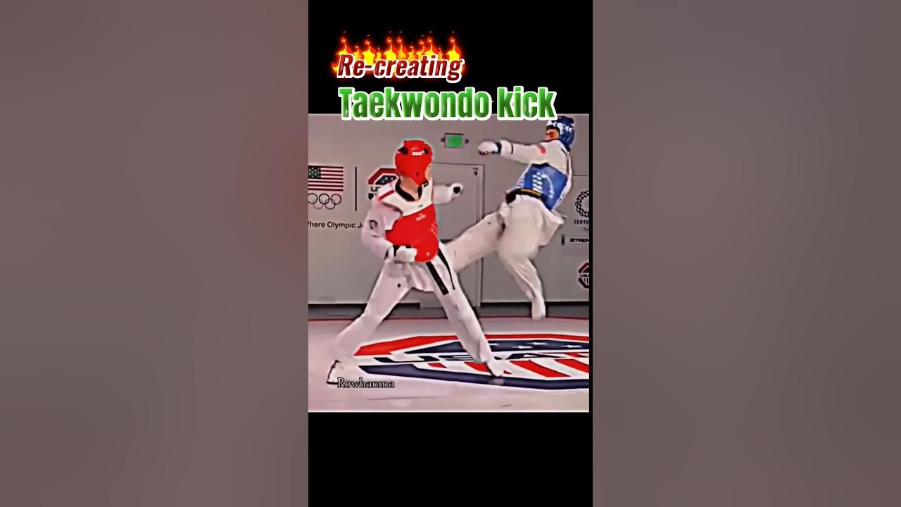 Taekwondo kicks#shorts #recreating #taekwondo #karate #taekwondokick #martialarts #kick # ...
