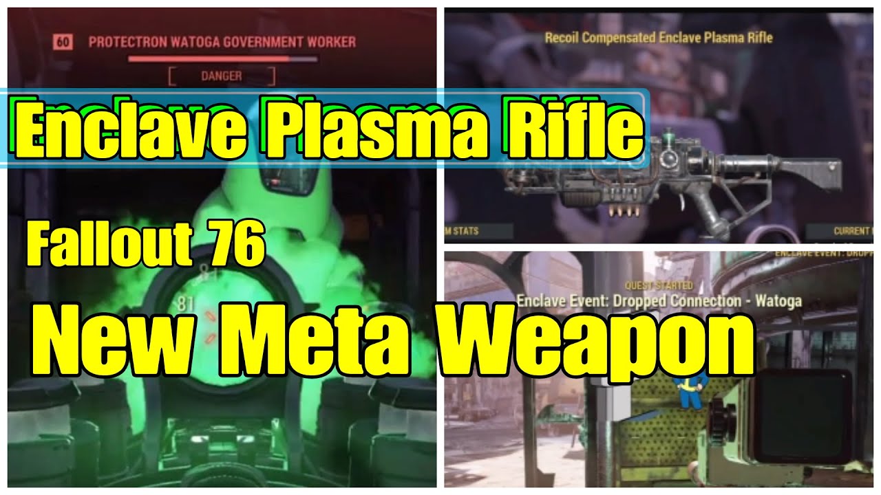 Fallout 76: Enclave Plasma Flamer New Meta Explained - YouTube