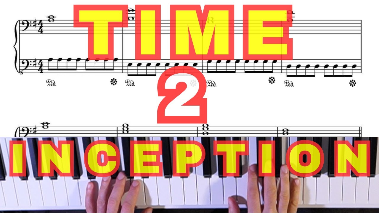 Piano Sheet Music | Hans Zimmer | Inception | Time 2/5 | Piano Tutorial ...