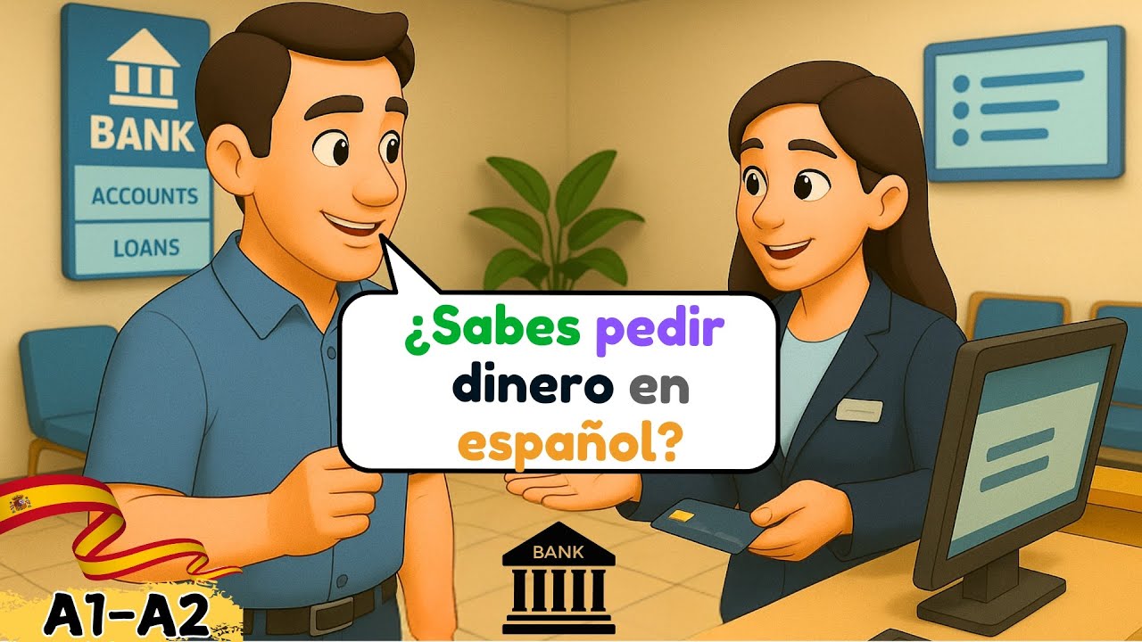 💶 🏦 ¡Aprende Español Hablando de Dinero! | Diálogos Reales para ...