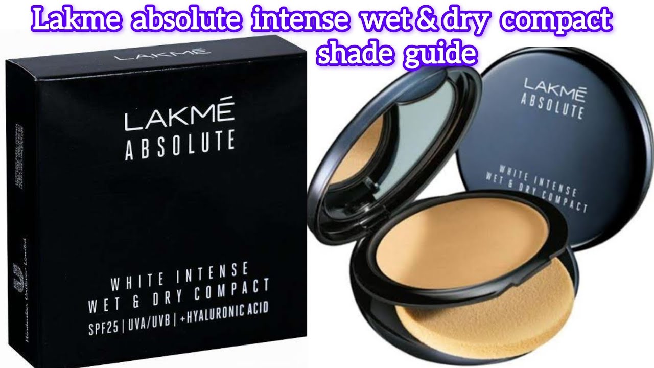 Lakme absolute intense wet & dry compact shade guide || full details ...