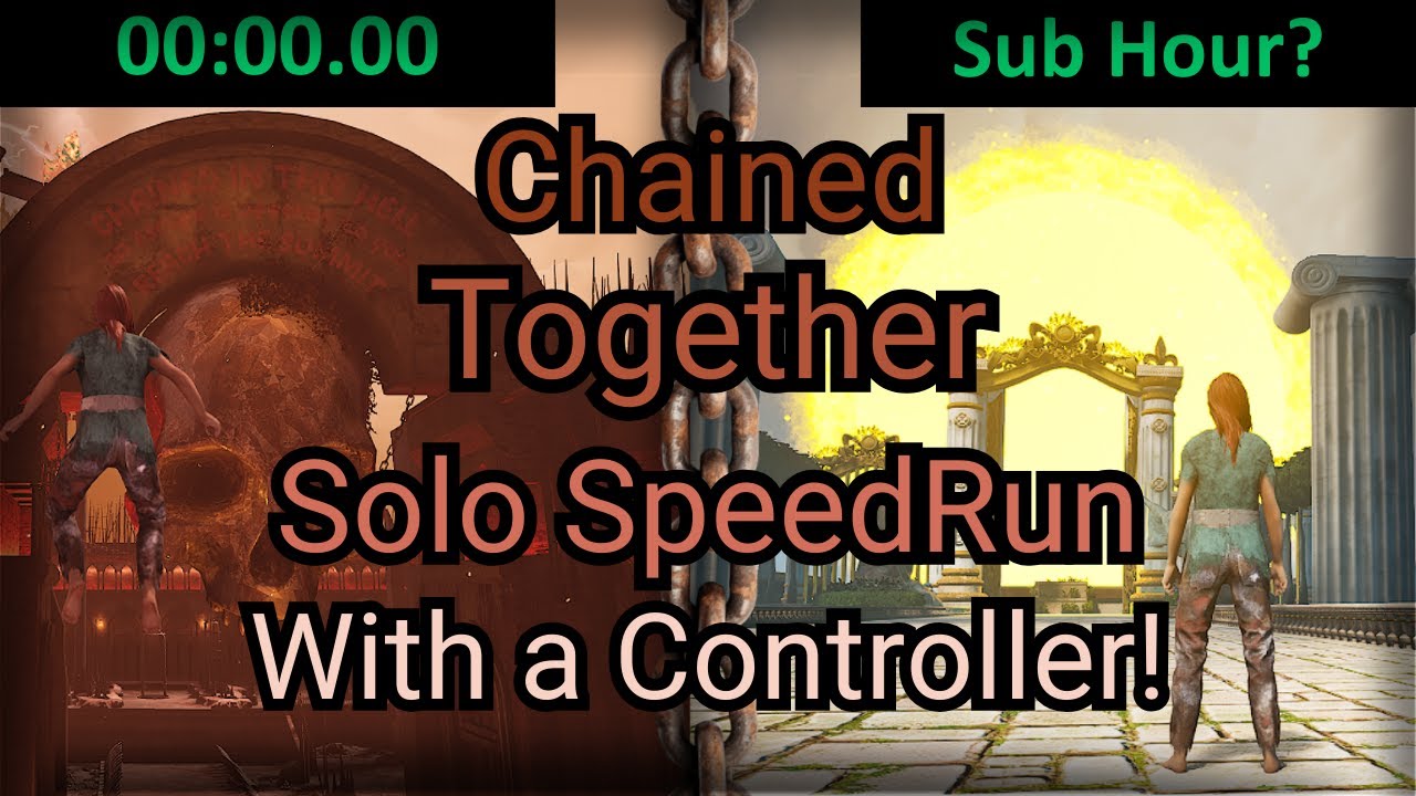 Chained Together Solo SpeedRun With a Controller! - YouTube
