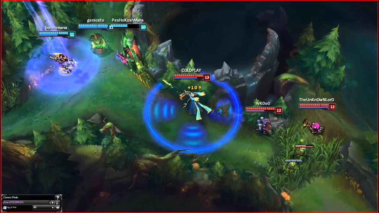 Crazy TeamFight Ace - League of Legends - YouTube