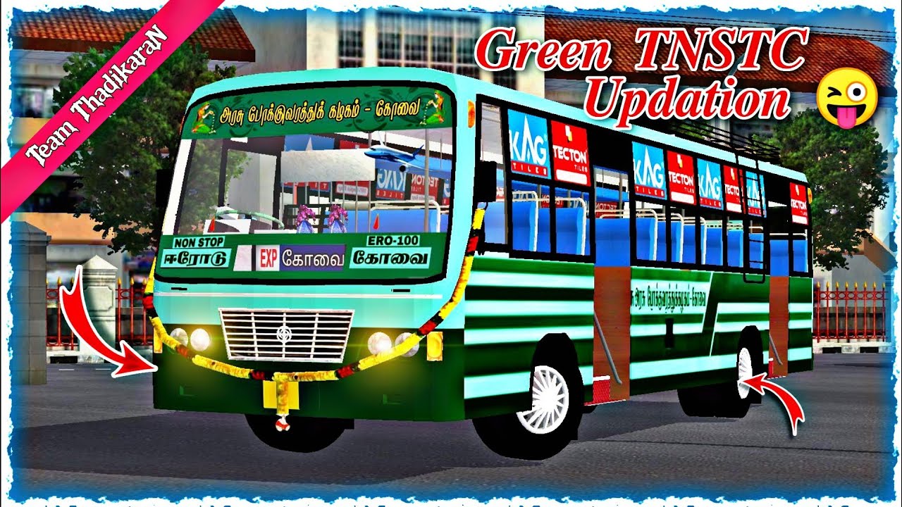 Green tnstc mod updation || bussid mod review || Upcoming bus mod - YouTube