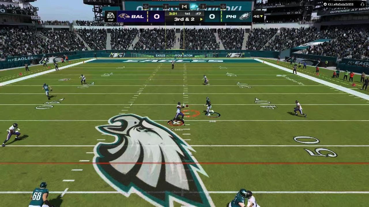 Our first Madden game in AGES gets started right with a big time INT ...