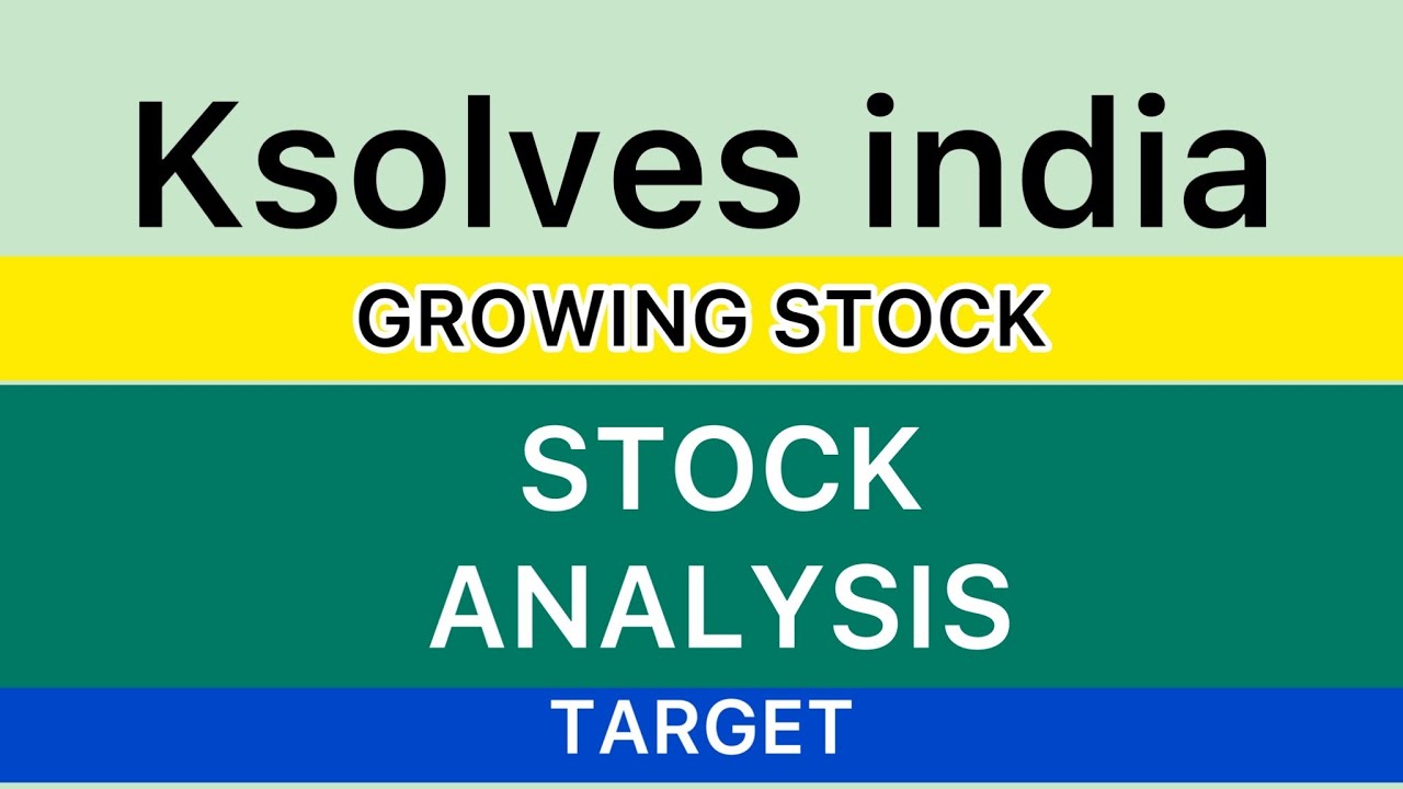 Ksolves india share analysis big update stock🍀high return stock upper ...