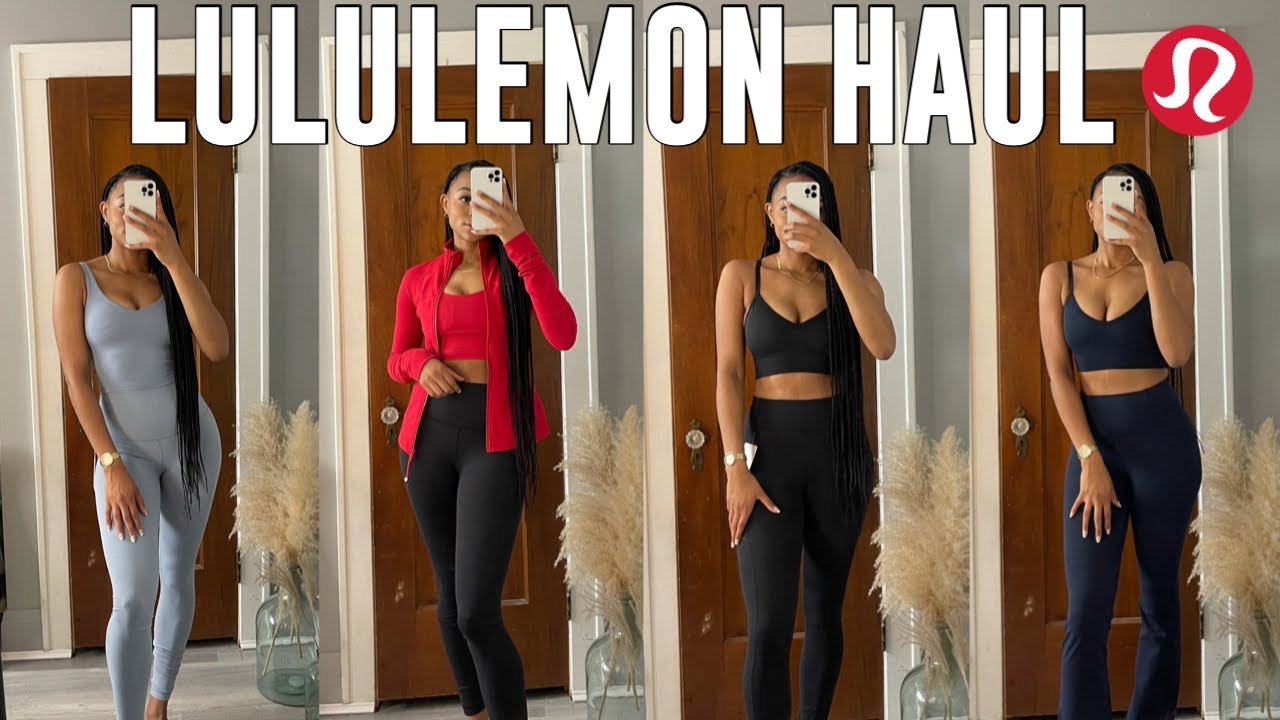 LULULEMON TRY ON HAUL 2021 - YouTube