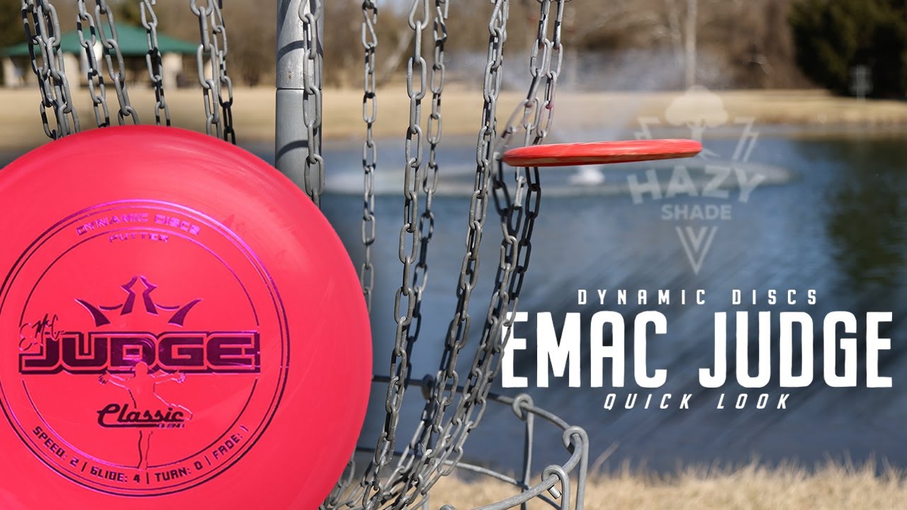 Hazy Shade Quick Look - Dynamic Discs EMAC Judge - YouTube