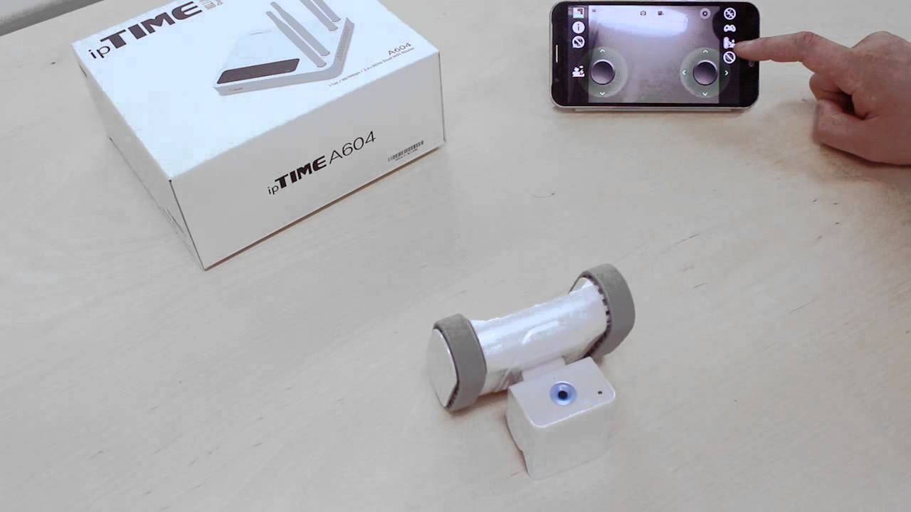 One Touch Stand Up of "appbot-LINK" - Smart Home Security Robot - YouTube