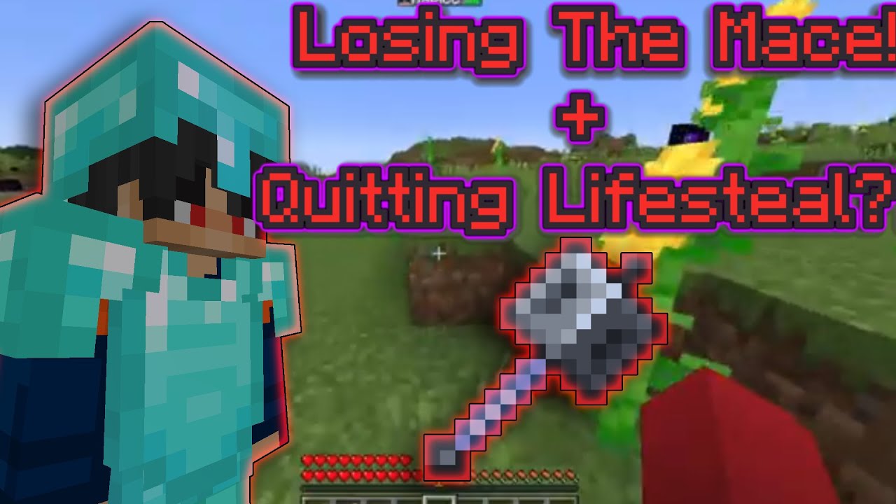 Mapicc Loses The MACE + Qutting Lifesteal?? - YouTube