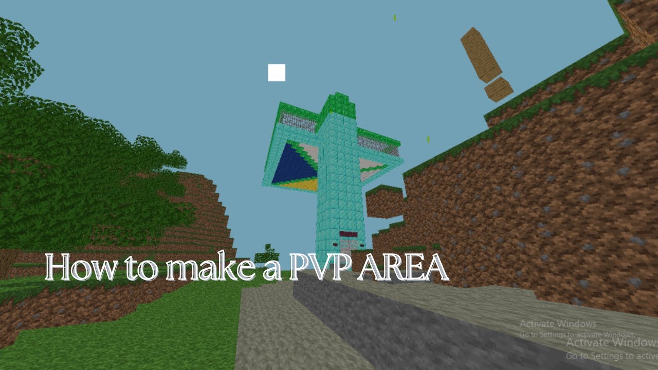 How to make a PVP AREA In Miniblox - YouTube