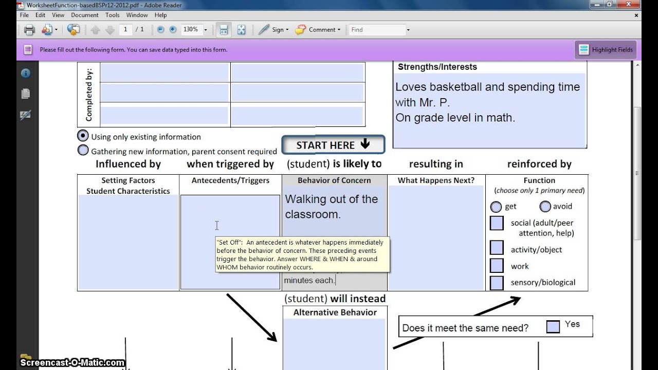 BSP Worksheet Walkthrough Part 1 - YouTube
