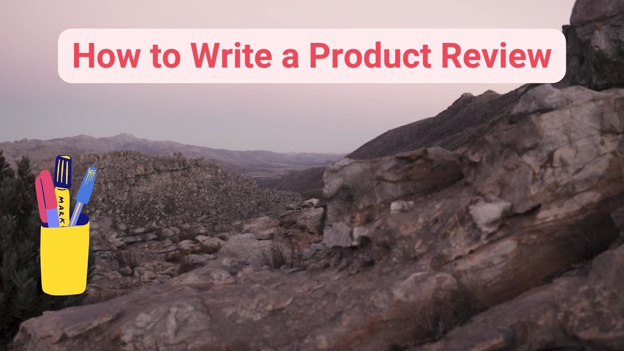 How to Write Product Review - YouTube