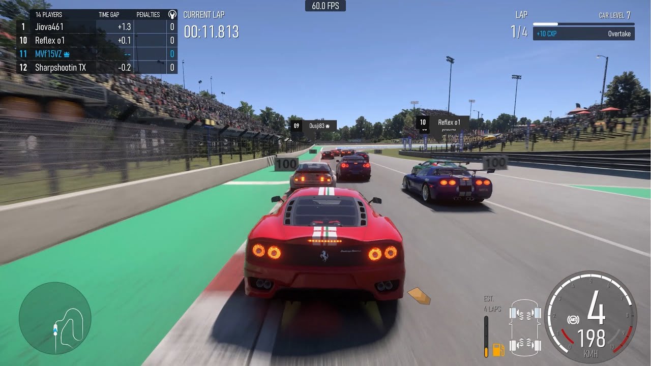 Ferrari 360 CS in A-Class Multiplayer - Forza Motorsport - YouTube