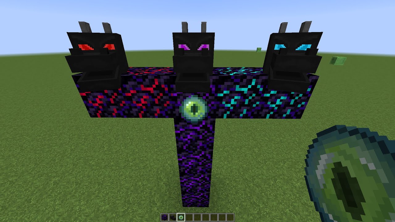 what if you create a FIRE ICE DRAGON in MINECRAFT - YouTube