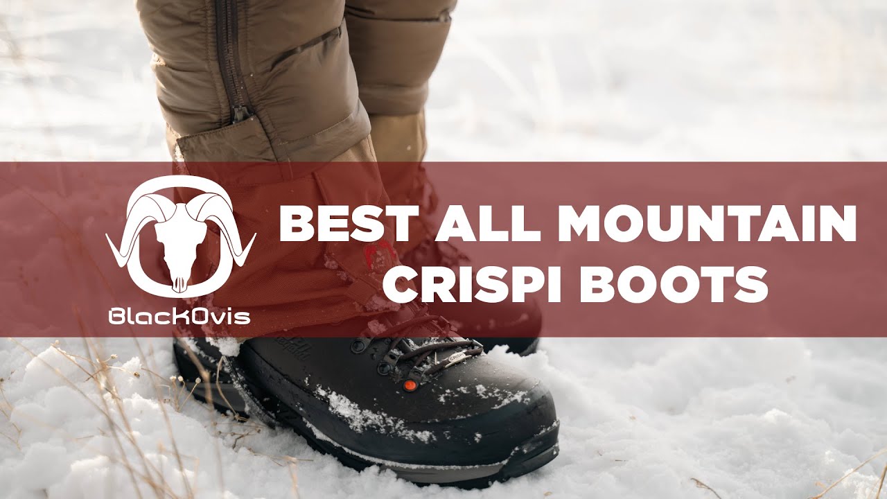 The Best All Mountain Crispi Boots for Hunting - YouTube