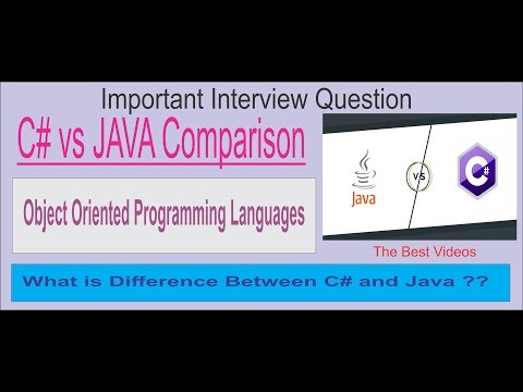 Differences between Java and C# | Java vs C# | HD