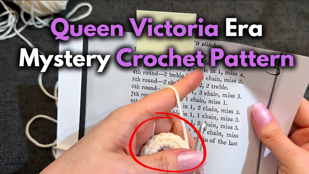 170+ Year Old Mystery Antique Crochet Pattern - YouTube
