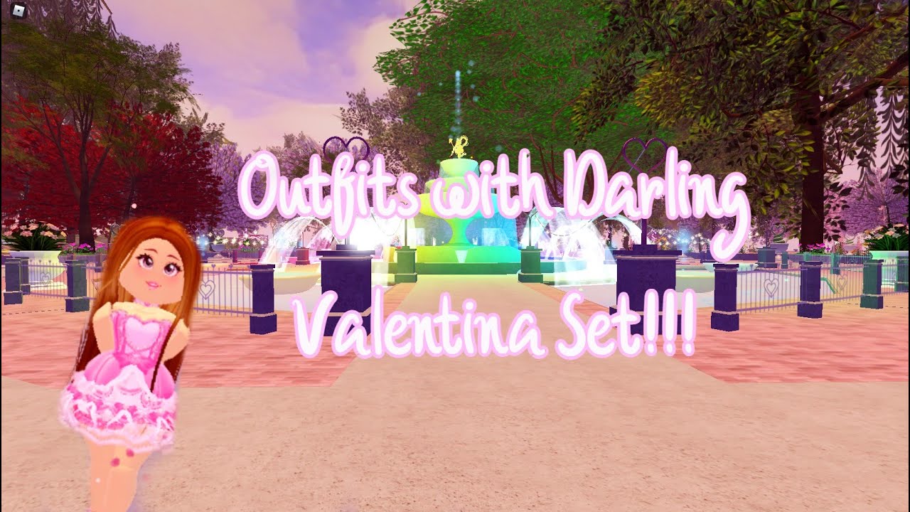 OUTFITS YOU CAN MAKE WITH DARLING VALENTINA SET IN RH!!! - YouTube