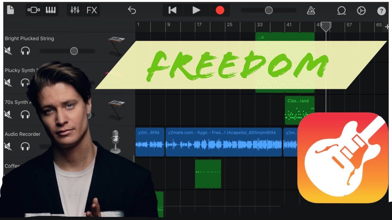 Freedom-Kygo,Zak Abel/GarageBand - YouTube
