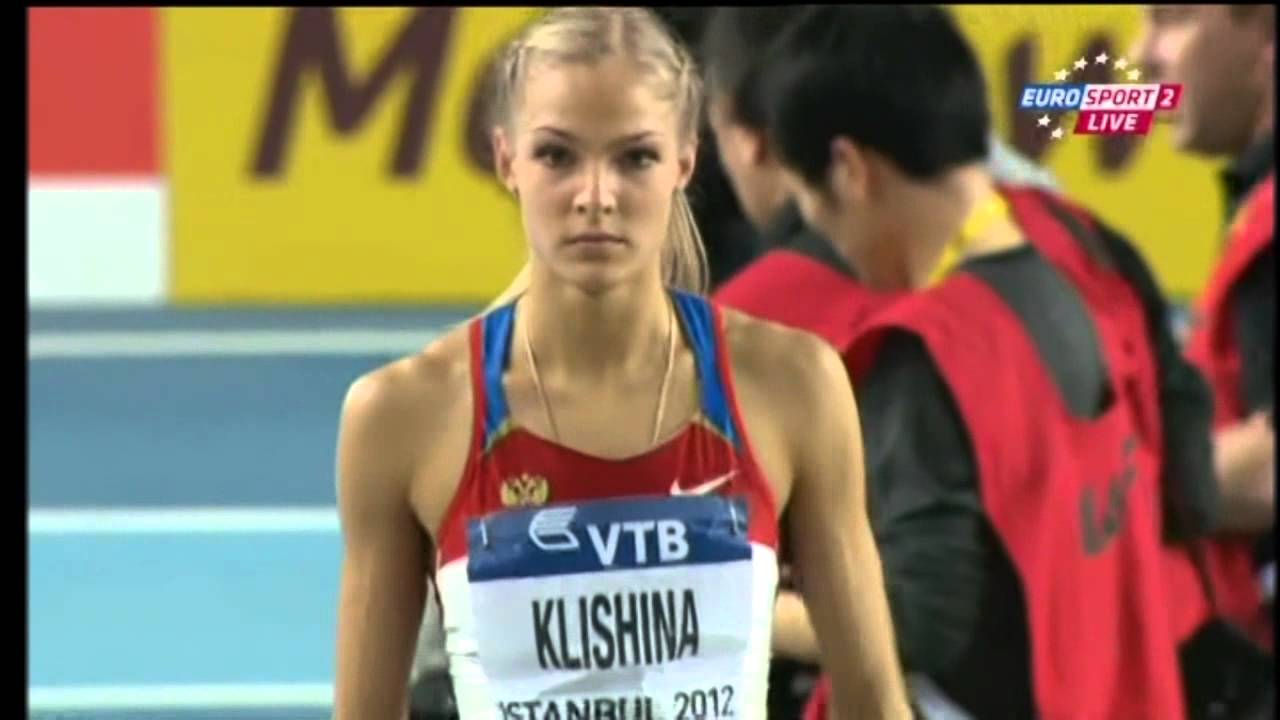 Darya Klishina Дарья Клишина 2012 4v Istanbul WC indoor March 10-11th ...