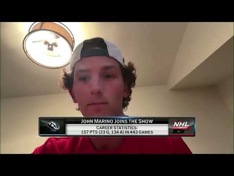 Spencer Knight talks 8-year contract with Utah Mammoth
