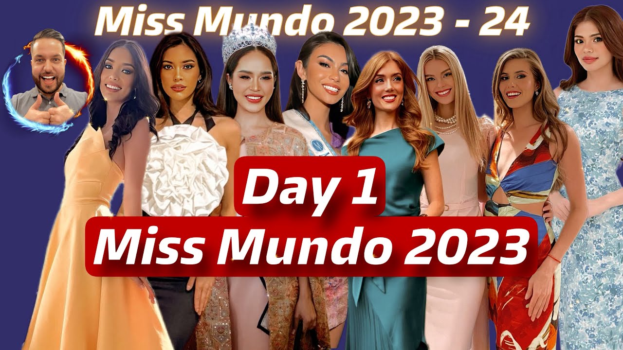 Miss Mundo 2023 - Day 1 - YouTube