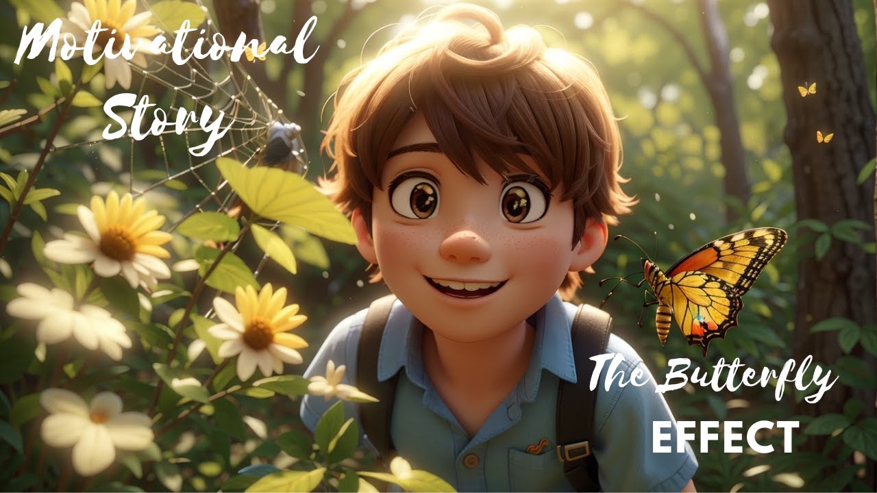 The Butterfly Effect-तितली का प्रभाव-motivational story - YouTube