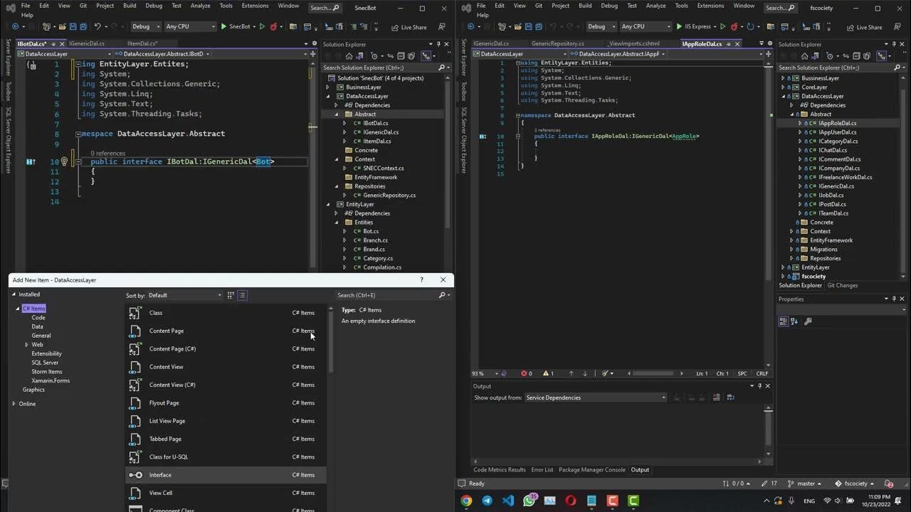 Layered Architecture In C Blldal Entityframework Core Youtube