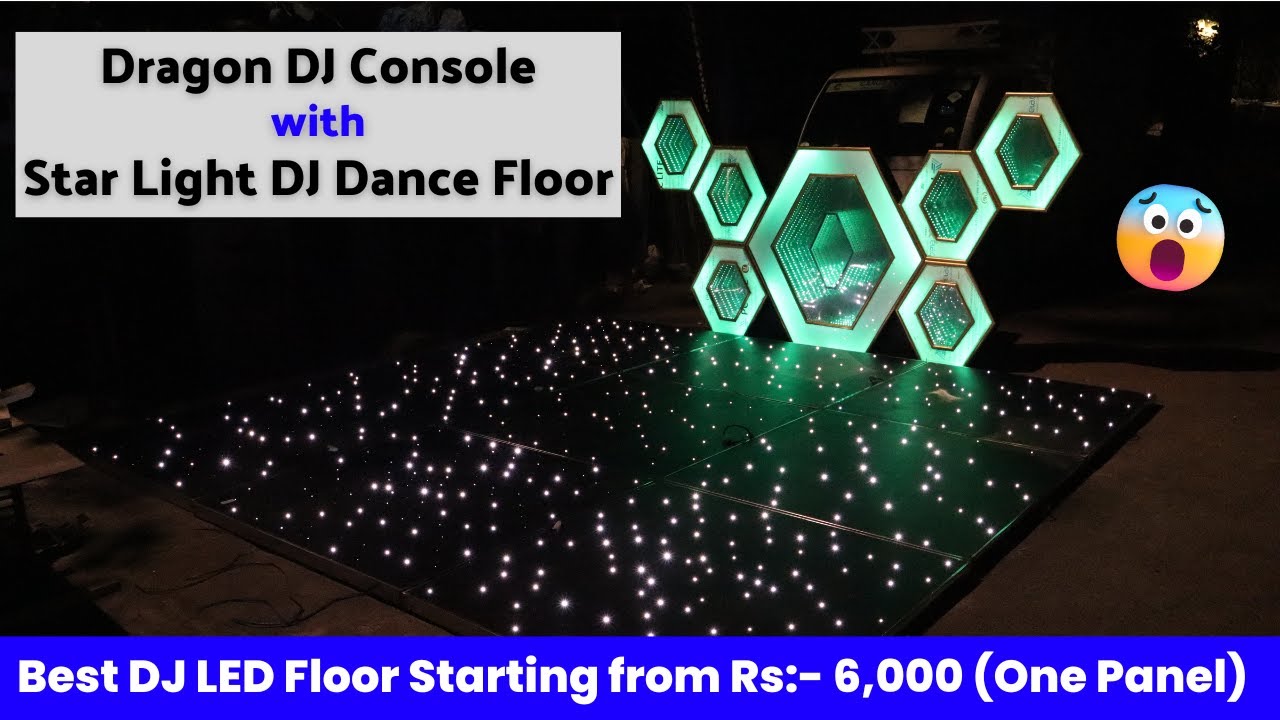 Star Light DJ Dance Floor with Dragon Console 🔥| DJ Panel starting from ...