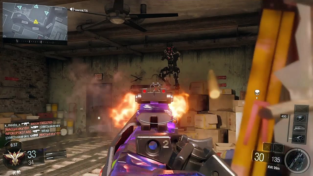 【COD BO3】FRINGEでKVK99M対ショットガン軍団と対決してみた！！ 実況＃1738 PS4 - YouTube