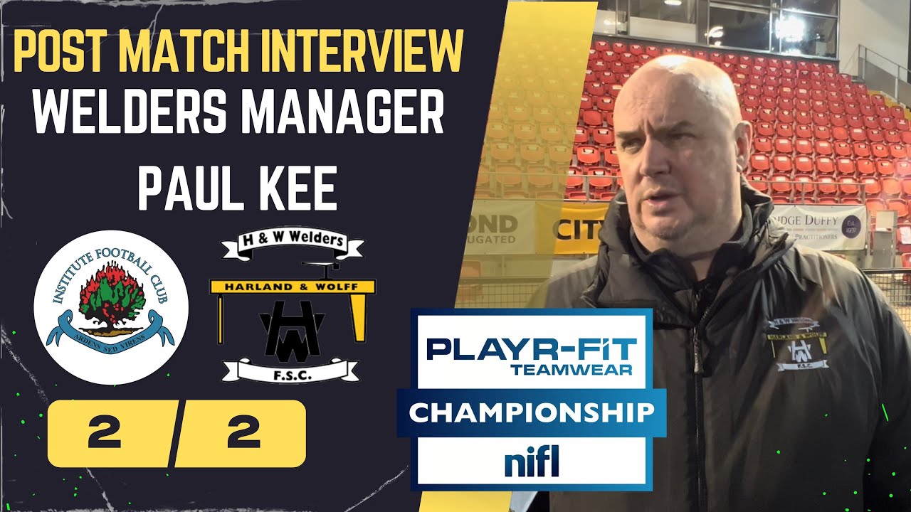 POST MAYCH INTERVIEW| Paul Kee gives his thoughts on the 2-2 draw with ...