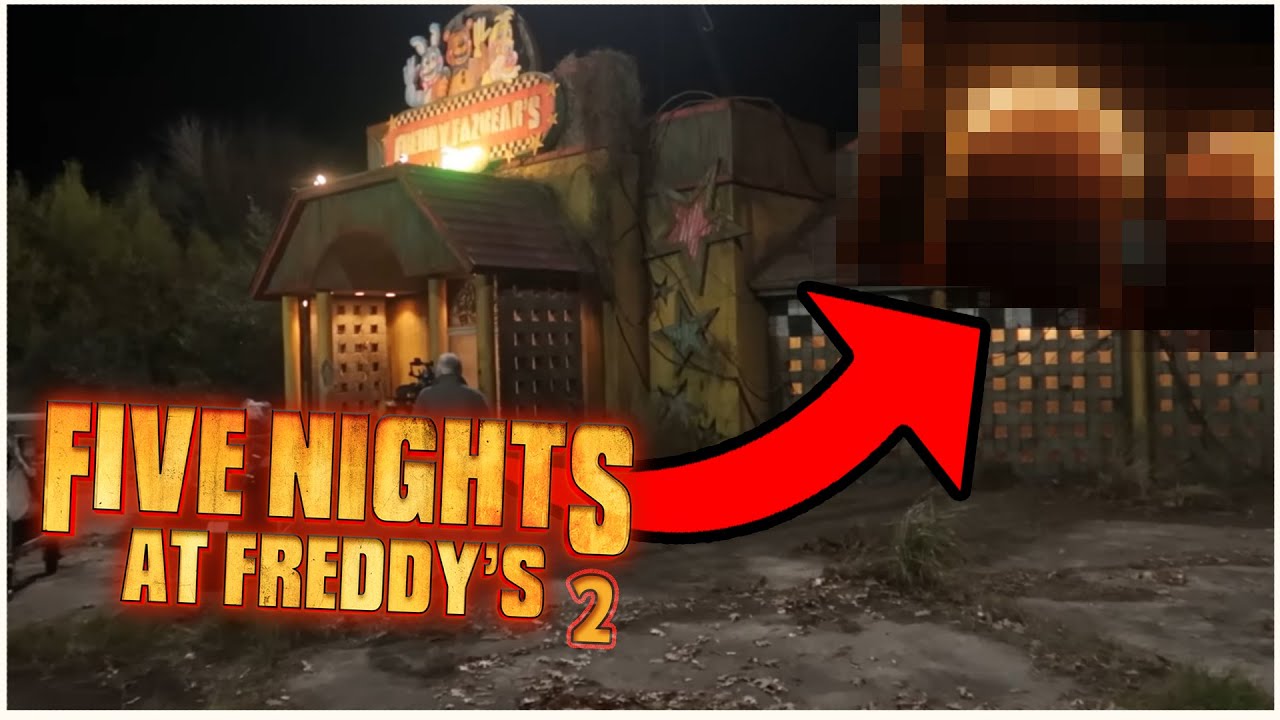 New Fnaf 2 Movie Set Reveals INSIDE Of The Restaraunt - YouTube