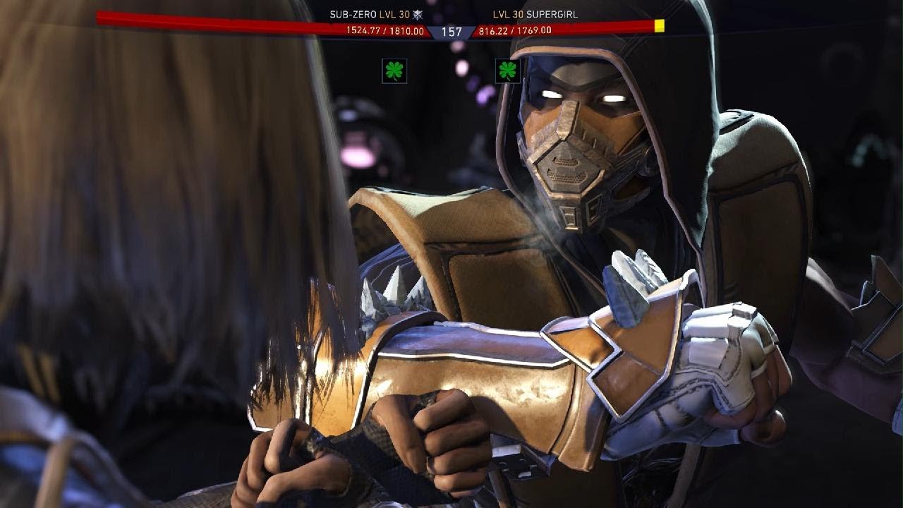 Injustice 2 - Ice Scorpion - Get Clover Here Multiverse Event - YouTube