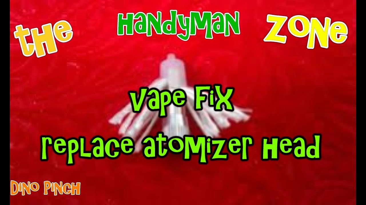 how to replace atomizer head in your vape if it stops working, this is ...