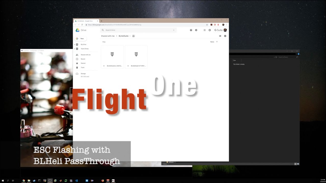 BlHeli Pass Through with Flight One - YouTube