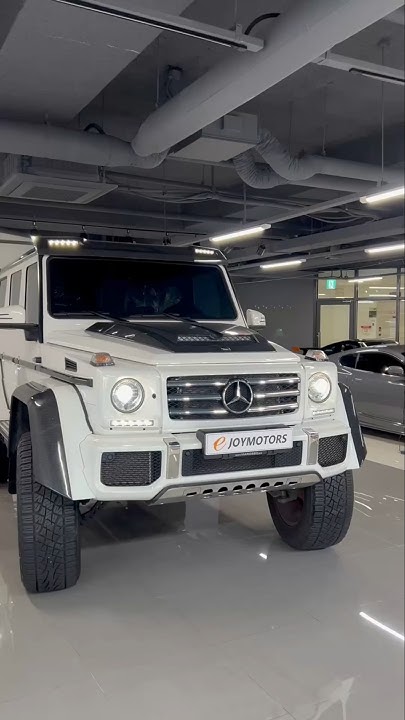 [조이모터스]⭐️벤츠 G바겐 G500 4×4 2018년식 흰색⭐️ #automobile #luxury - YouTube