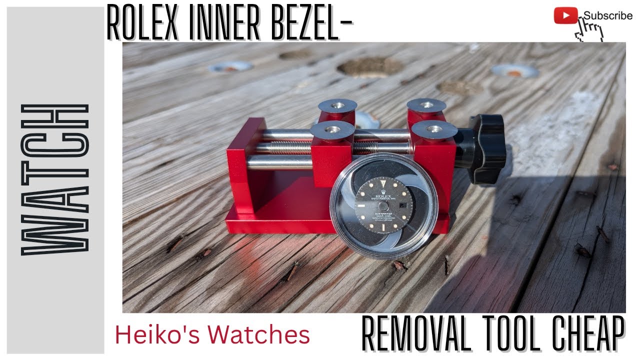 Cheap Bezel Removal tool - works on Rolex - YouTube