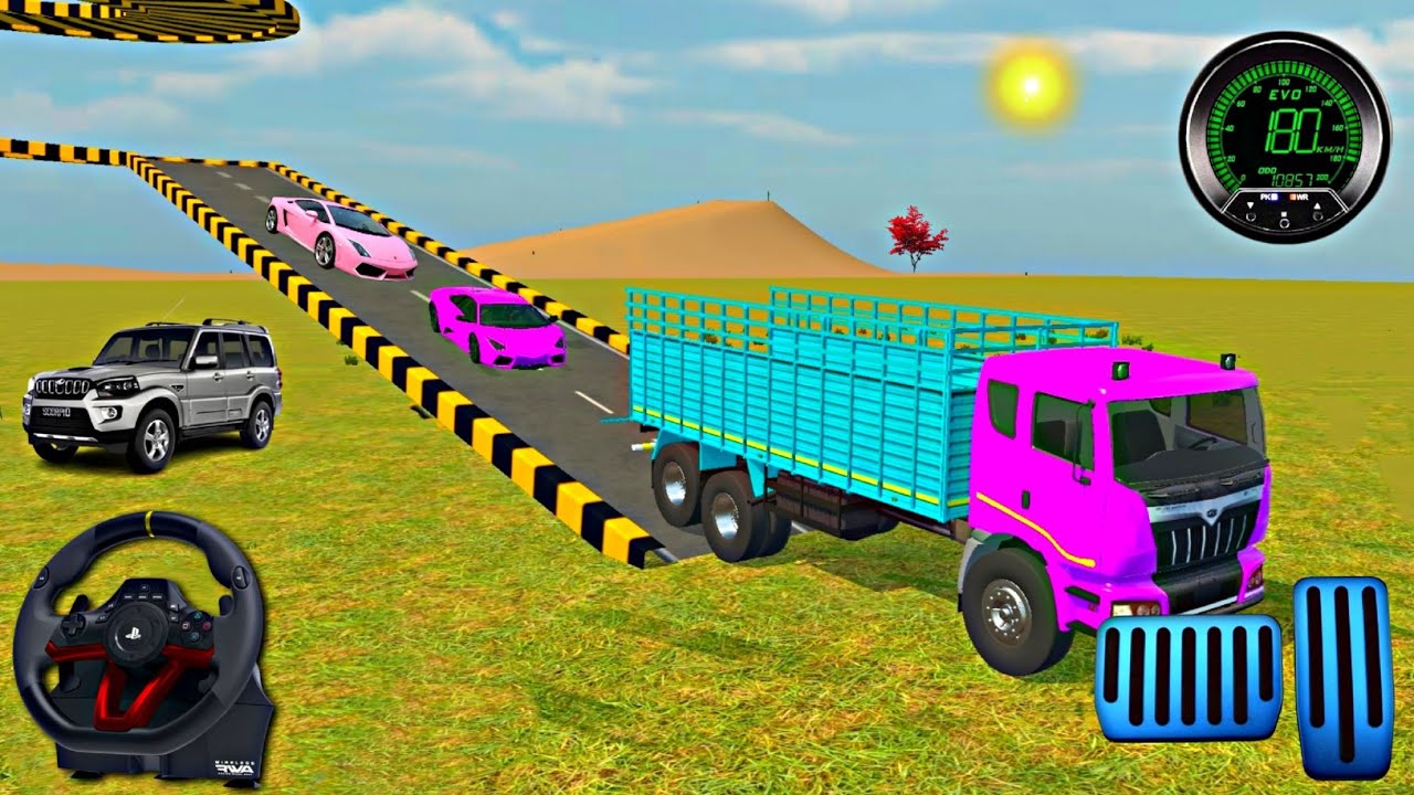 Driving Tata Truck And Loading In Unloading Lamborghini 😎 #android ...