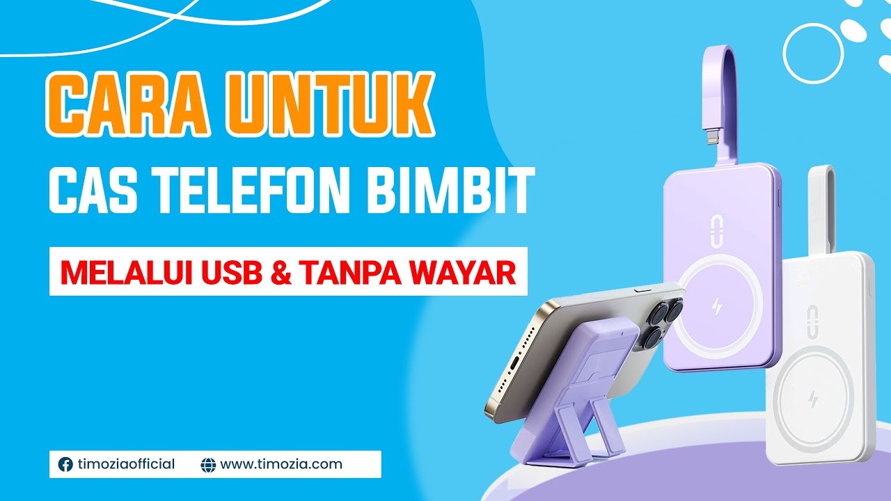 6. Bagaimana untuk mengecas telefon bimbit dengan USB & Tanpa Wayar ...