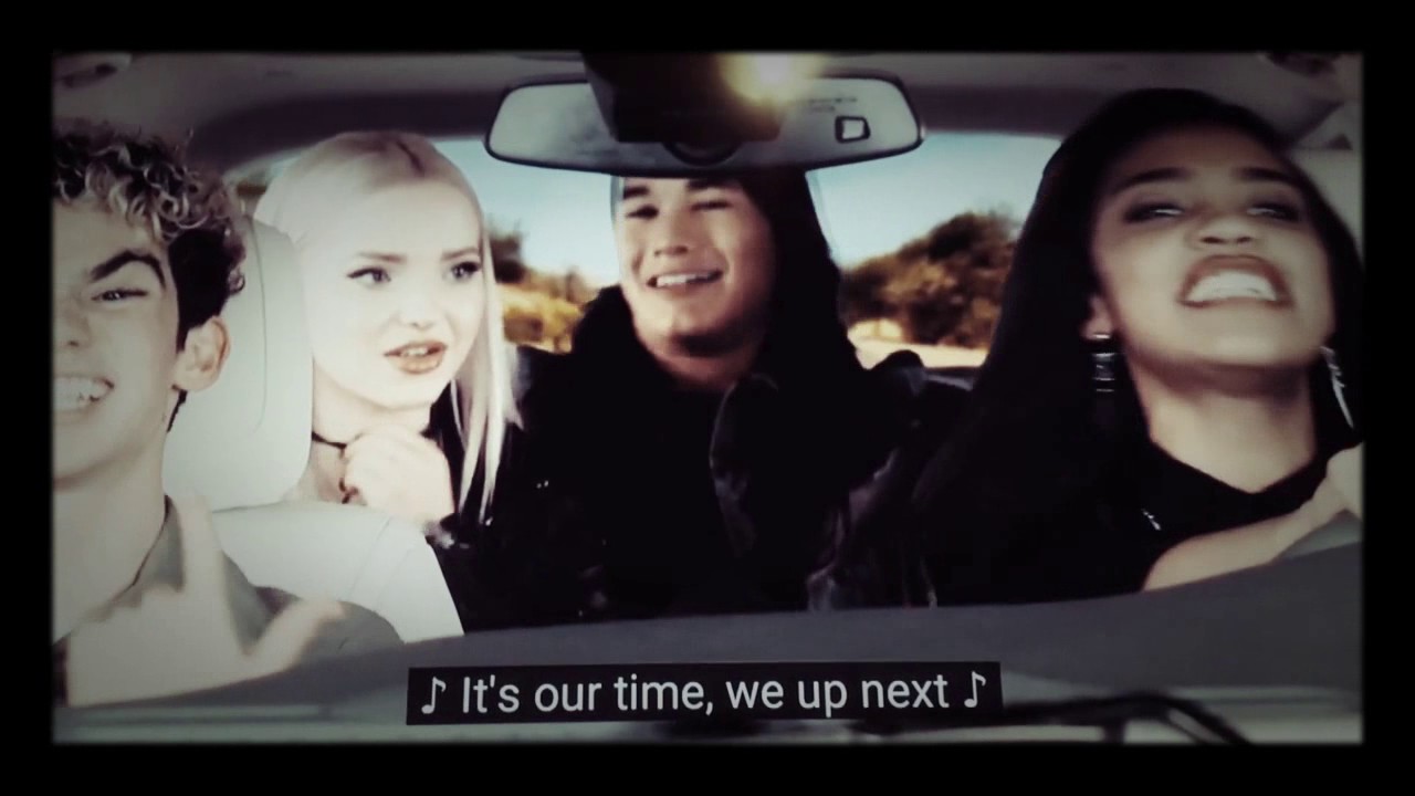 Cast. Of descendants 2 singing in the car - YouTube