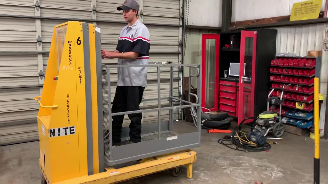 Workforce XLT 12 1/2ft Man Lift - YouTube