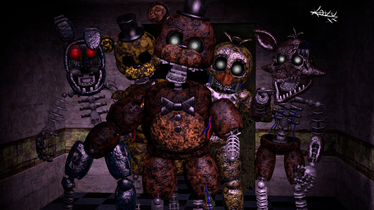 fnaf gmod ignited animatronics - YouTube