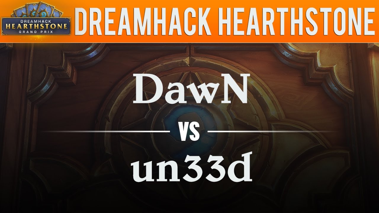 DawN vs un33d - Dreamhack Winter 2016: Round of 16 - YouTube