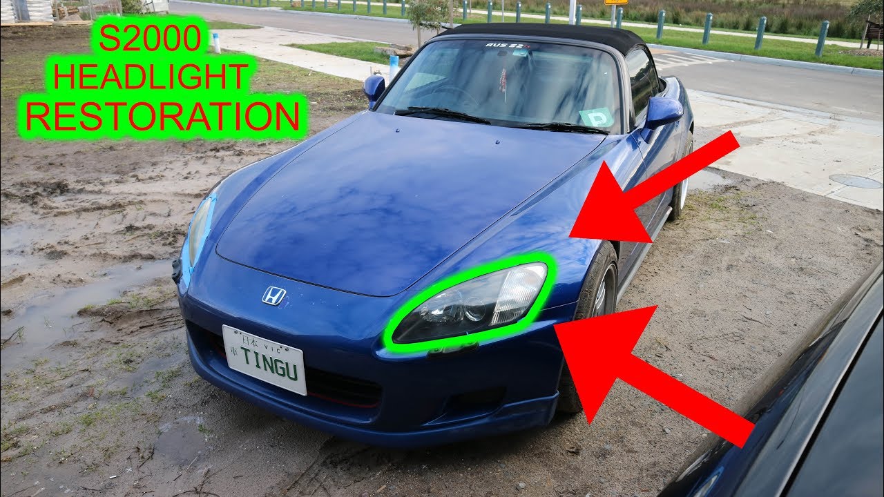 Making the s2k headlights better!! - YouTube