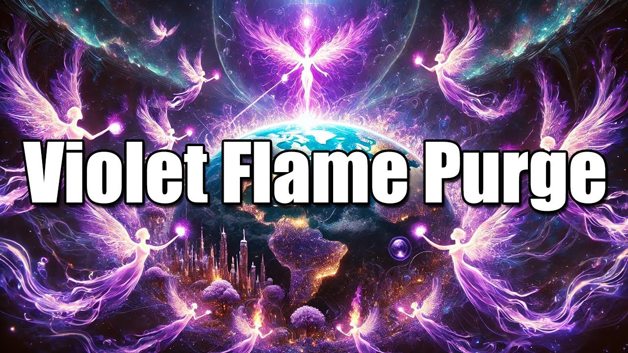"The Violet Flame Purge: A Divine Cleansing for Earth's Ascension 🔥 ...