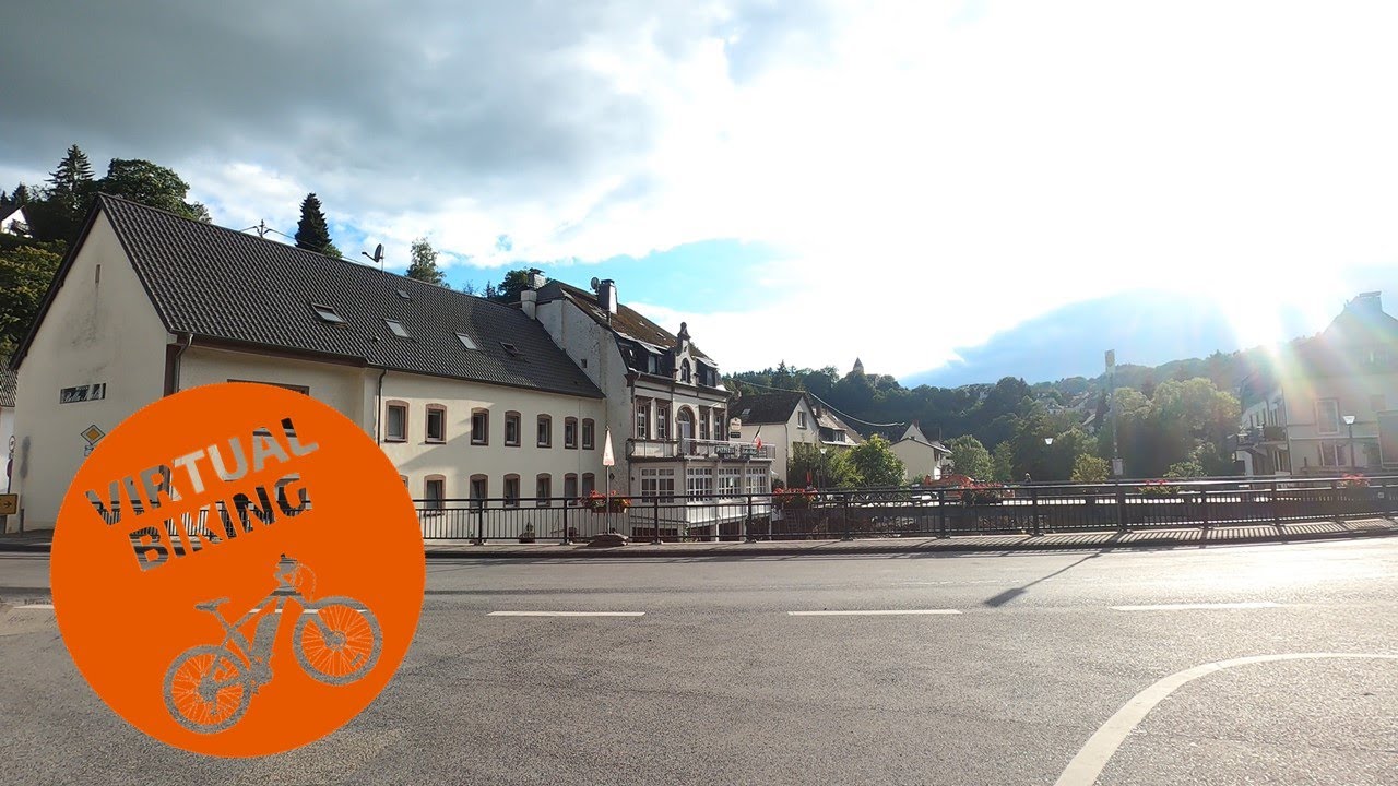Virtual Biking: Bike Ride Around Kyllburg, Germany Part 5 of 5 - YouTube