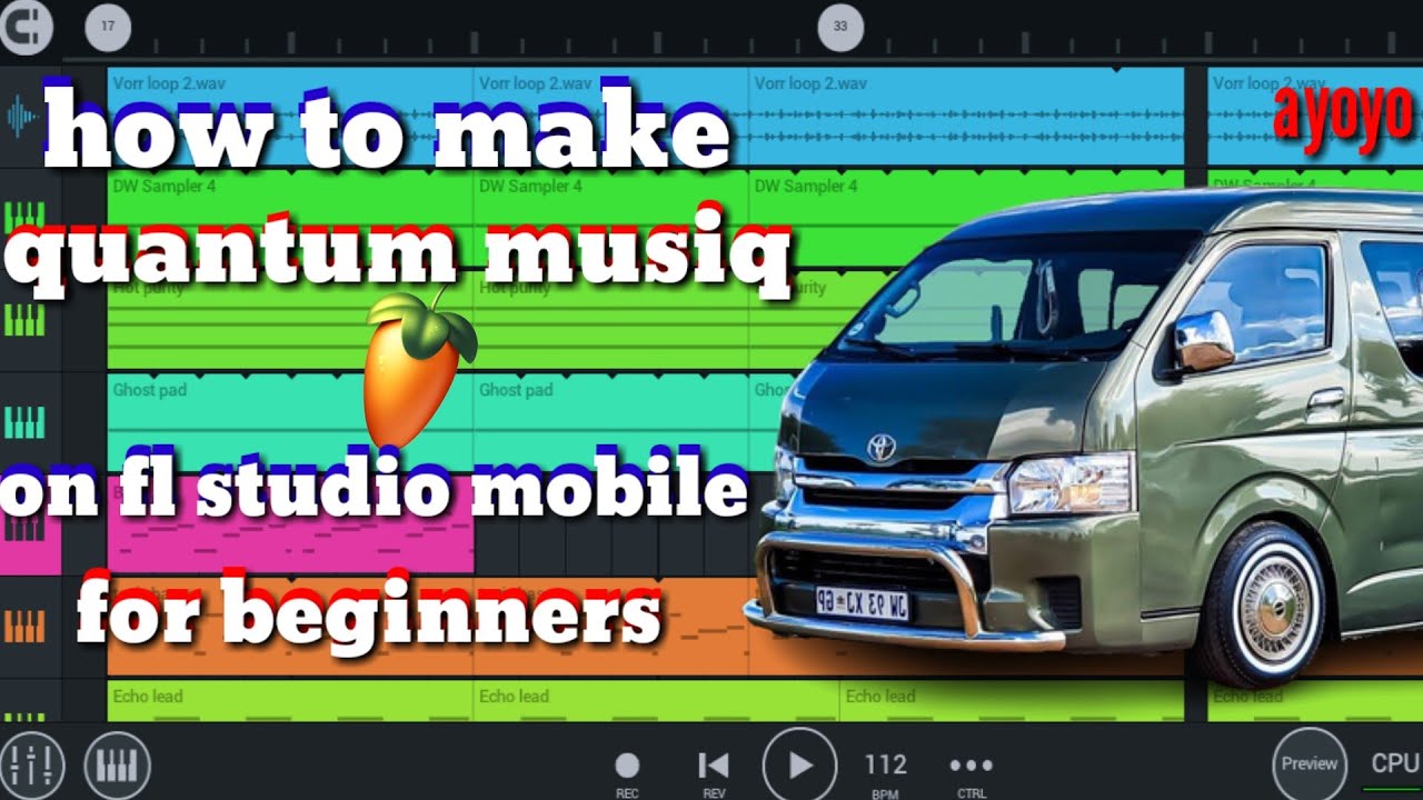 how to make [quantum] music [amapiano] like [shaunmusiq] on [fl studio mobile] for [beginners ...