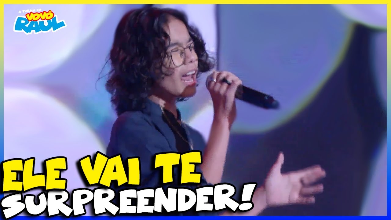 GABRIEL RAU 12 ANOS CANTOU "Isn't She Lovely" | VOVÔ RAUL GIL - YouTube