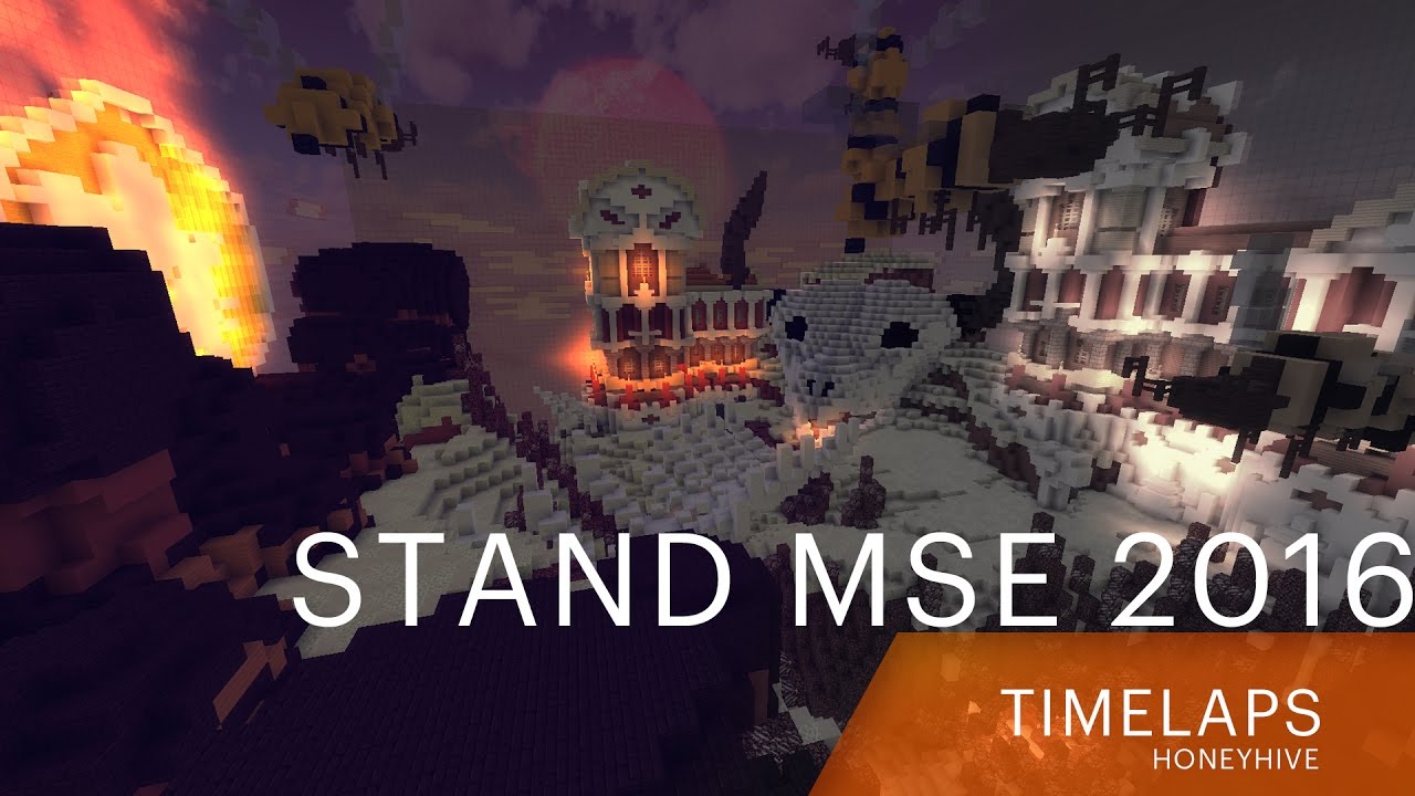 MINECRAFT TIMELAPSE | Stand MSE 2016 - YouTube